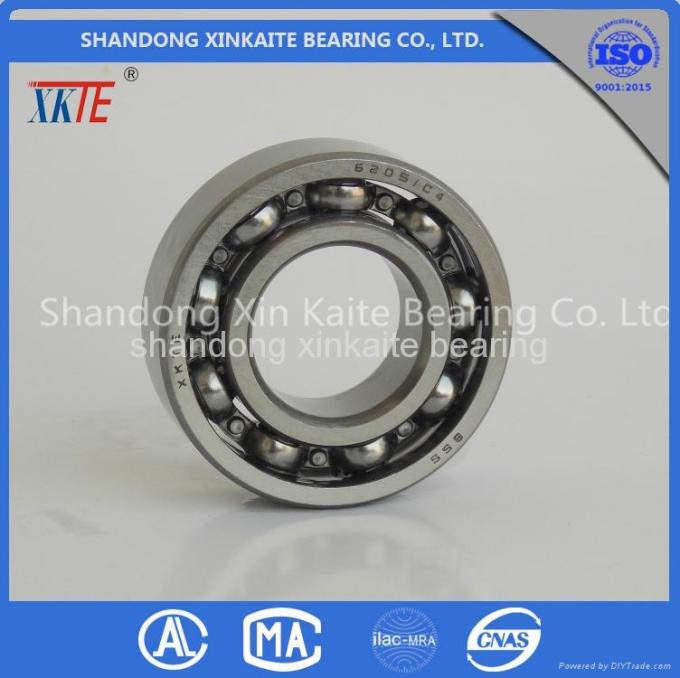 XKTE brand conveyor roller bearing 6205/C3 for mining machine distributor from china manufacture