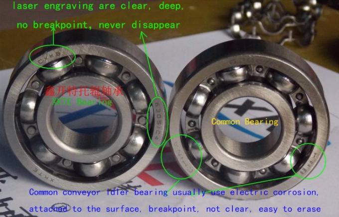 Best Sales nylon retainer deep groove ball bearing for conveyor roller 6205KA from china manufacturer with low price