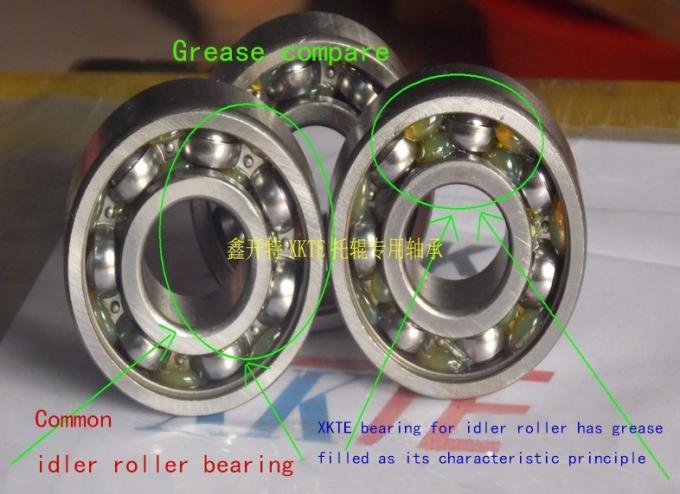 Best Sales nylon retainer deep groove ball bearing for conveyor roller 6205KA from china manufacturer with low price